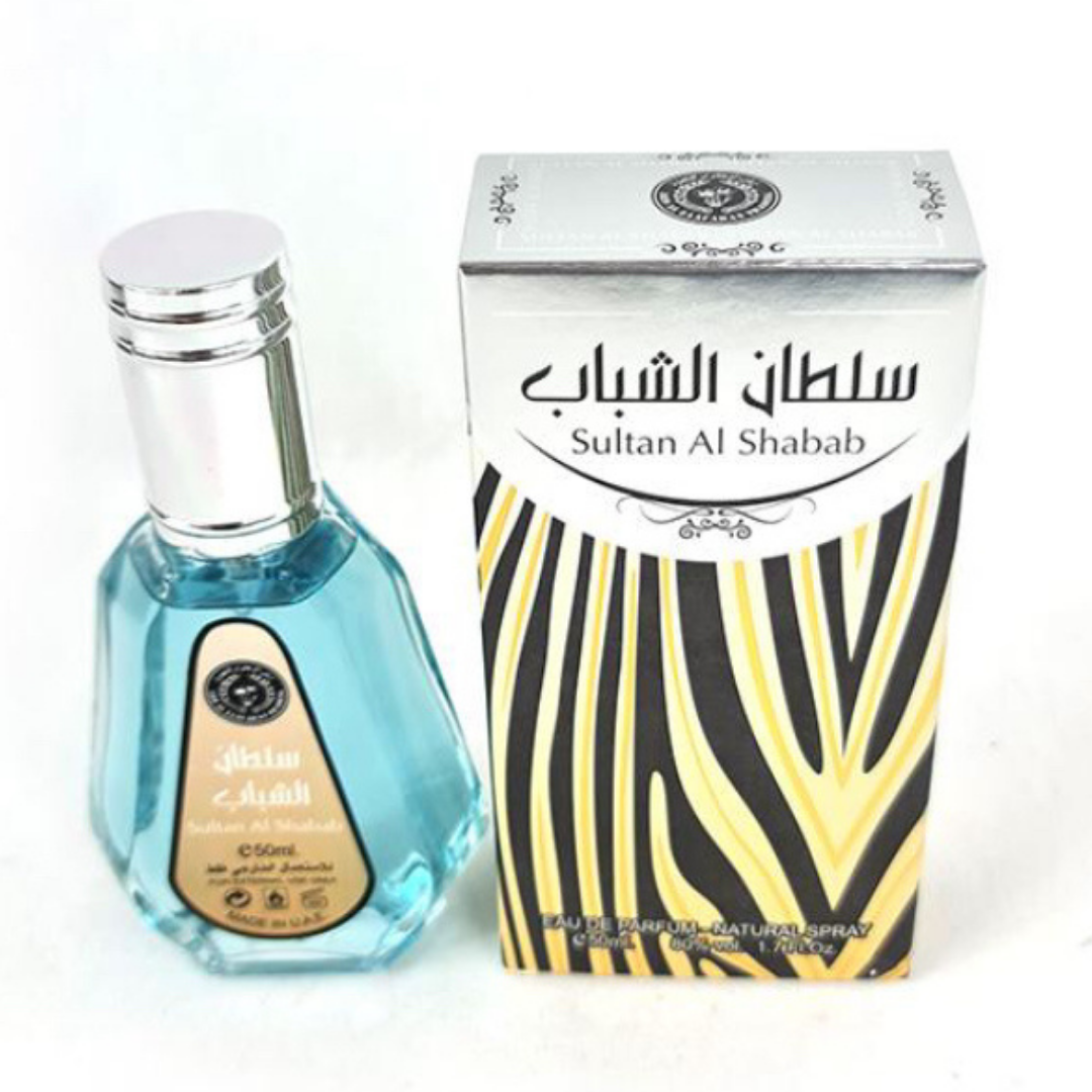 Sultan Al Shabab Eau De Parfum Natural Spray 50Ml | PGCC ISLAMIC STORE