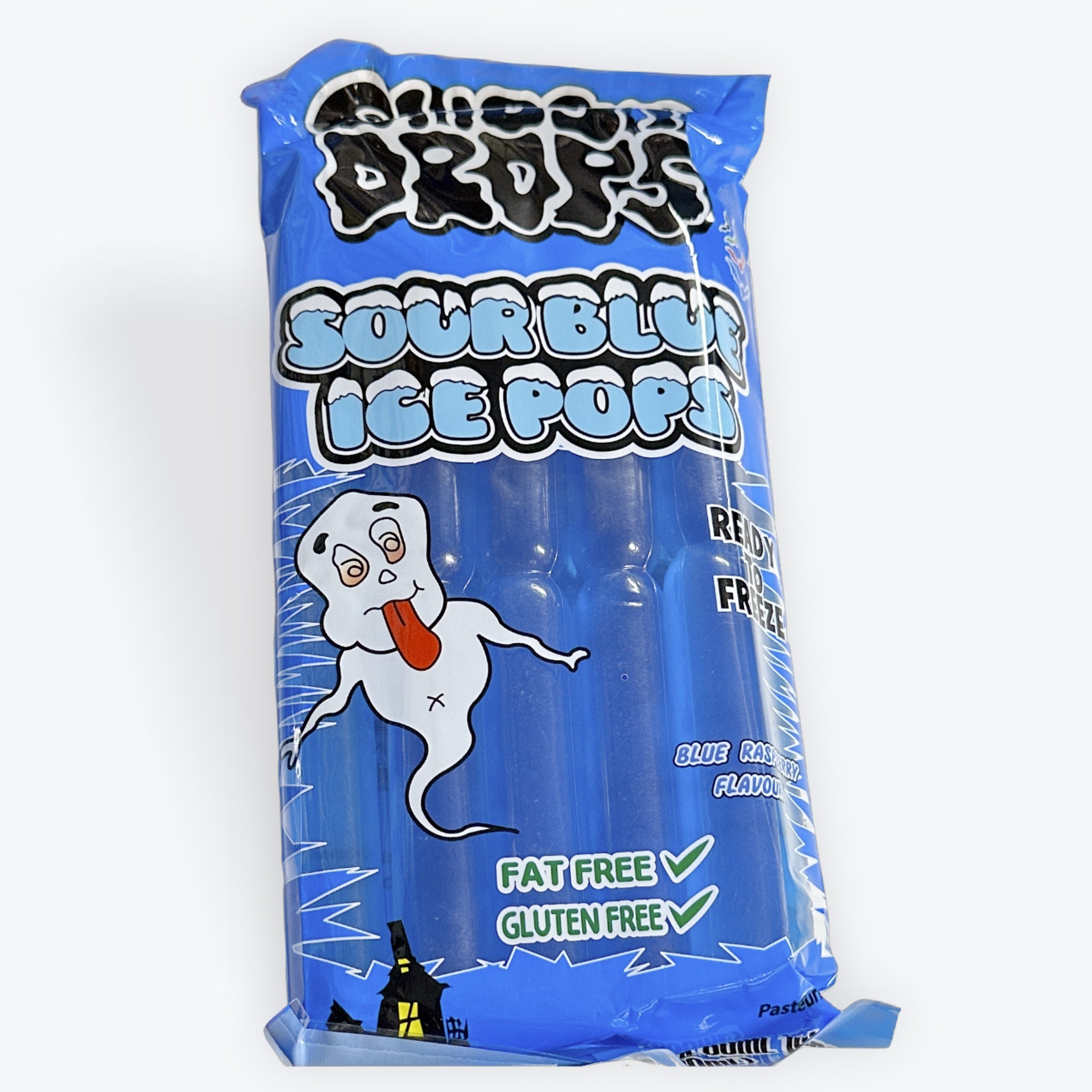 Ghost Drops Sour Blue Ice Pops | PGCC ISLAMIC STORE